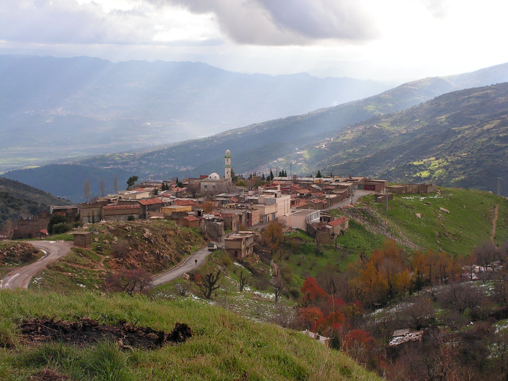 Un village a chellata.